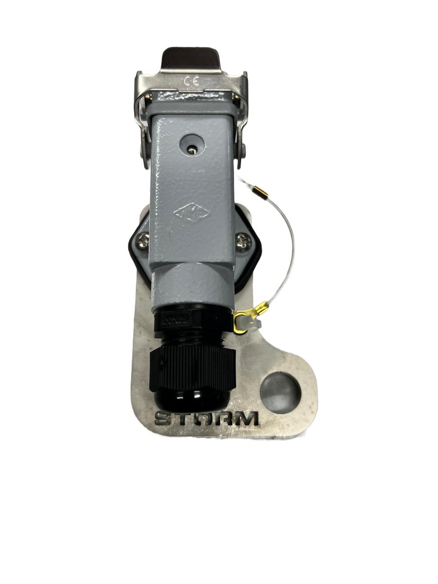 4-Pin Replacement Plug with Cap-Machine Side – Storm Equipment